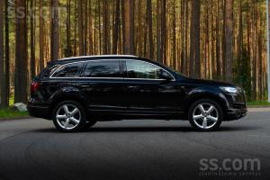 Black Audi Q7 2011 in Riga, with an engine capacity of 3.00 L and mileage of 213 thousand km for 12900 €, photo 5 on AUTOMOTO.COM.LV