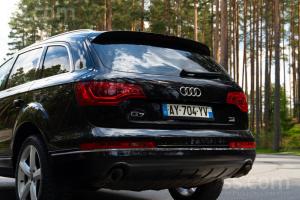 Black Audi Q7 2011 in Riga, with an engine capacity of 3.00 L and mileage of 213 thousand km for 12900 €, photo 10 on AUTOMOTO.COM.LV
