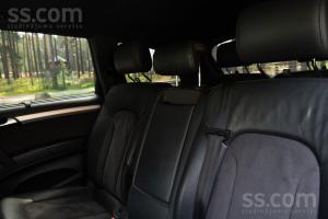 Black Audi Q7 2011 in Riga, with an engine capacity of 3.00 L and mileage of 213 thousand km for 12900 €, photo 14 on AUTOMOTO.COM.LV