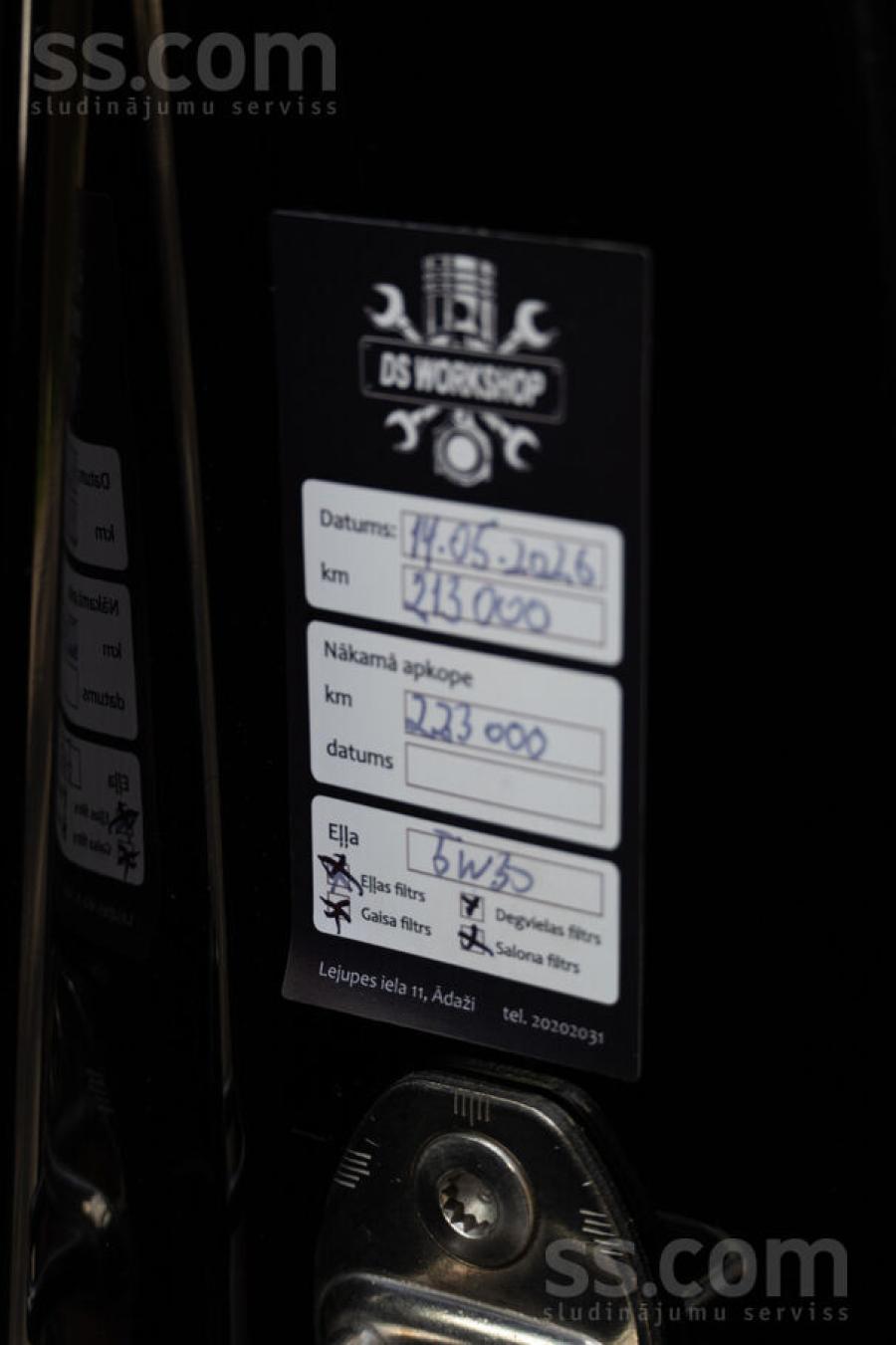 Black Audi Q7 2011 in Riga, with an engine capacity of 3.00 L and mileage of 213 thousand km for 12900 €, photo 27 on AUTOMOTO.COM.LV