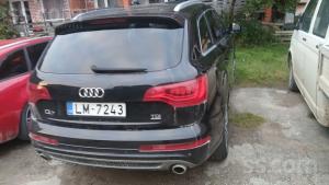 Black Audi Q7 2011 in Kuldiga, with an engine capacity of 3.00 L and mileage of 221 thousand km for 9000 €, photo 4 on AUTOMOTO.COM.LV