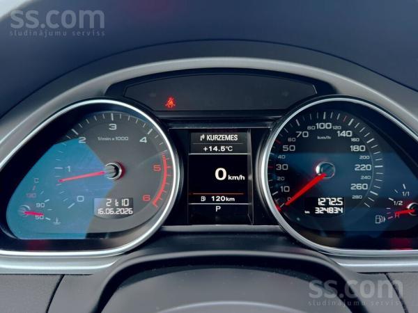 Черный Ауди Ку 7 2011 в Лиепая, объемом двигателя 3.00 л и пробегом 325 тыс. км за 9800 €, фото 5 на AUTOMOTO.COM.LV