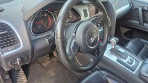 Black Audi Q7 2011 in Rokiskis, with an engine capacity of 4.13 L and mileage of 261 thousand km for 8500 €, photo 19 on AUTOMOTO.COM.LV