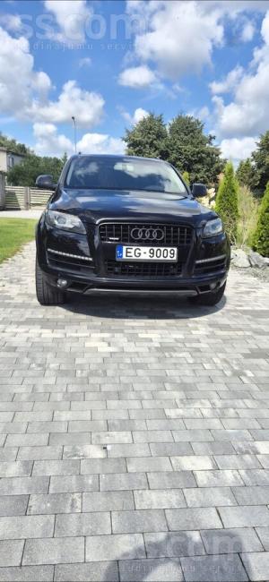 Melns Audi Q7 2011 Rīga, ar dzinēja tilpumu 3.00 L un nobraukumu 360 tūkst. km par 11800 €, foto 3 vietnē AUTOMOTO.COM.LV