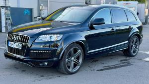 Melns Audi Q7 2011 Šauļi, ar dzinēja tilpumu 3.00 L un nobraukumu 373 tūkst. km par 13600 €, foto 5 vietnē AUTOMOTO.COM.LV