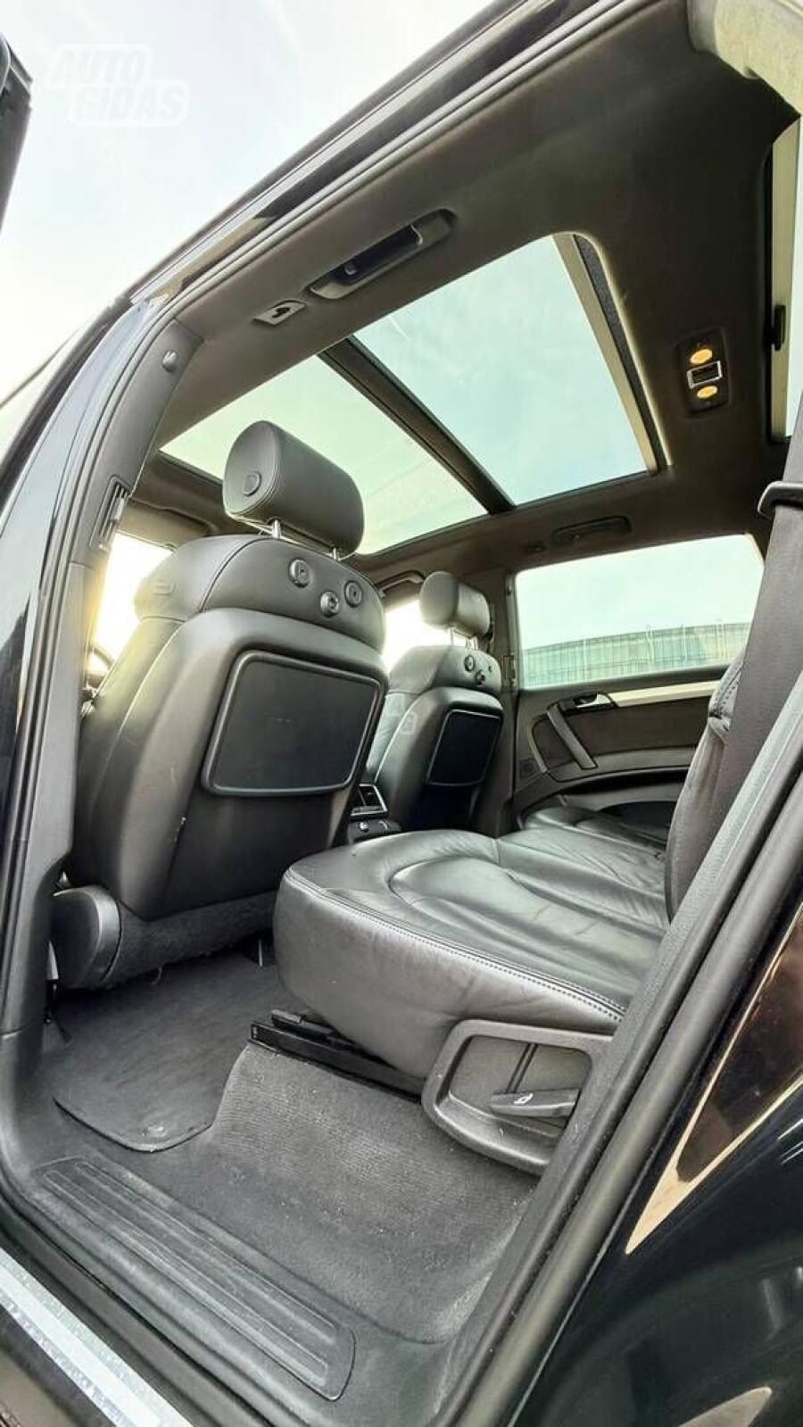 Melns Audi Q7 2011 Šauļi, ar dzinēja tilpumu 3.00 L un nobraukumu 373 tūkst. km par 13600 €, foto 16 vietnē AUTOMOTO.COM.LV