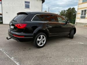 Melns Audi Q7 2011 Rēzekne, ar dzinēja tilpumu 3.00 L un nobraukumu 373 tūkst. km par 12100 €, foto 4 vietnē AUTOMOTO.COM.LV