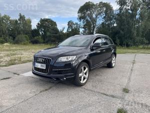 Melns Audi Q7 2011 Rīga, ar dzinēja tilpumu 3.00 L un nobraukumu 334 tūkst. km par 11700 €, foto  vietnē AUTOMOTO.COM.LV