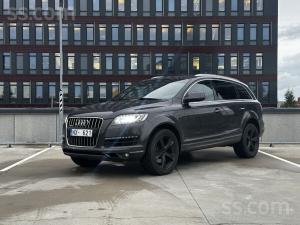 Melns Audi Q7 2011 Rīga, ar dzinēja tilpumu 3.00 L un nobraukumu 316 tūkst. km par 9000 €, foto  vietnē AUTOMOTO.COM.LV