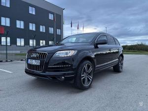 Black Audi Q7 2011 in Telschi, with an engine capacity of 2.97 L and mileage of 280 thousand km for 6550 €, photo  on AUTOMOTO.COM.LV