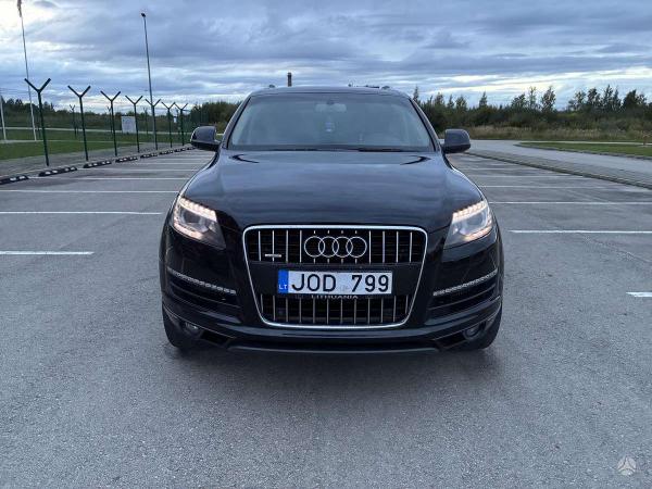 Melns Audi Q7 2011 Telšiai, ar dzinēja tilpumu 2.97 L un nobraukumu 280 tūkst. km par 6550 €, foto 3 vietnē AUTOMOTO.COM.LV