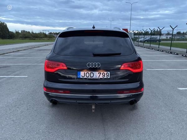 Melns Audi Q7 2011 Telšiai, ar dzinēja tilpumu 2.97 L un nobraukumu 280 tūkst. km par 6550 €, foto 7 vietnē AUTOMOTO.COM.LV