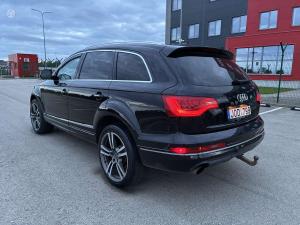 Black Audi Q7 2011 in Telschi, with an engine capacity of 2.97 L and mileage of 280 thousand km for 6550 €, photo 8 on AUTOMOTO.COM.LV