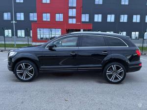 Black Audi Q7 2011 in Telschi, with an engine capacity of 2.97 L and mileage of 280 thousand km for 6550 €, photo 9 on AUTOMOTO.COM.LV