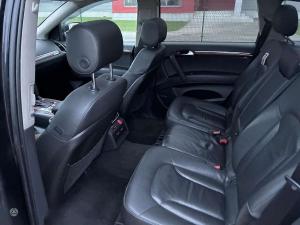 Black Audi Q7 2011 in Telschi, with an engine capacity of 2.97 L and mileage of 280 thousand km for 6550 €, photo 12 on AUTOMOTO.COM.LV
