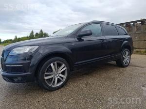 Черный Ауди Ку 7 2011 в Салдус, объемом двигателя 3.00 л и пробегом 258 тыс. км за 8500 €, фото  на AUTOMOTO.COM.LV