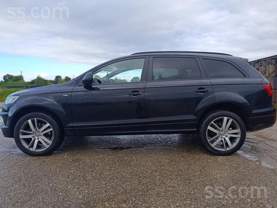 Melns Audi Q7 2011 Saldus, ar dzinēja tilpumu 3.00 L un nobraukumu 258 tūkst. km par 8500 €, foto 3 vietnē AUTOMOTO.COM.LV