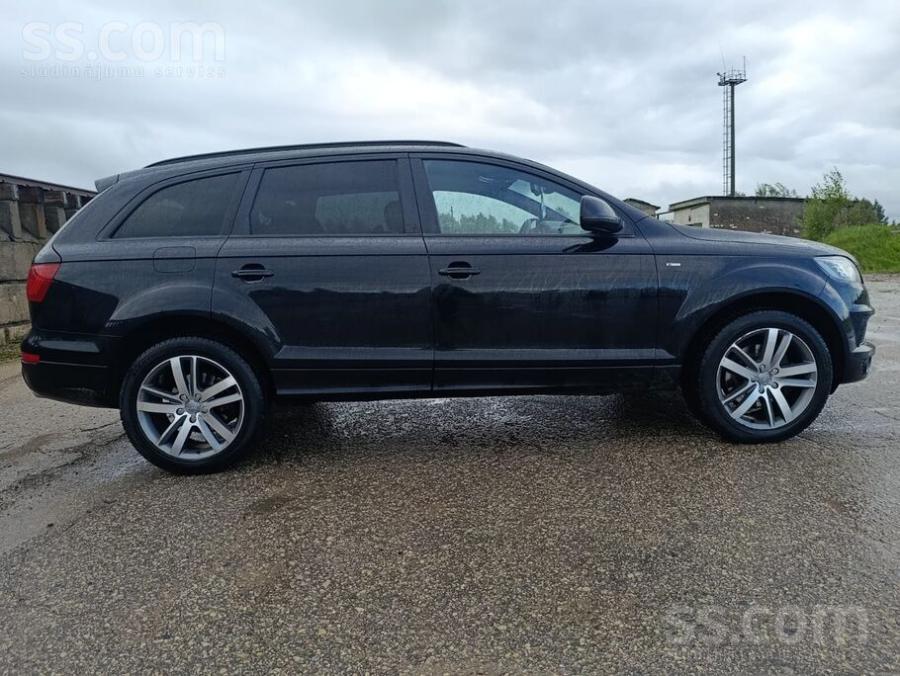 Melns Audi Q7 2011 Saldus, ar dzinēja tilpumu 3.00 L un nobraukumu 258 tūkst. km par 8500 €, foto 6 vietnē AUTOMOTO.COM.LV