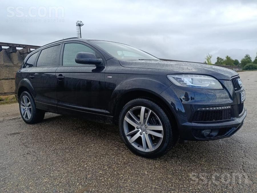 Melns Audi Q7 2011 Saldus, ar dzinēja tilpumu 3.00 L un nobraukumu 258 tūkst. km par 8500 €, foto 7 vietnē AUTOMOTO.COM.LV