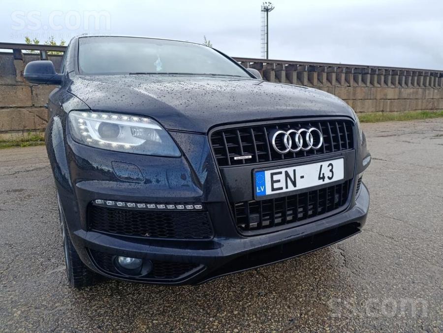 Melns Audi Q7 2011 Saldus, ar dzinēja tilpumu 3.00 L un nobraukumu 258 tūkst. km par 8500 €, foto 8 vietnē AUTOMOTO.COM.LV