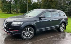 Melns Audi Q7 2011 Kivieli, ar dzinēja tilpumu 4.10 L un nobraukumu 335 tūkst. km par 10500 €, foto 6 vietnē AUTOMOTO.COM.LV