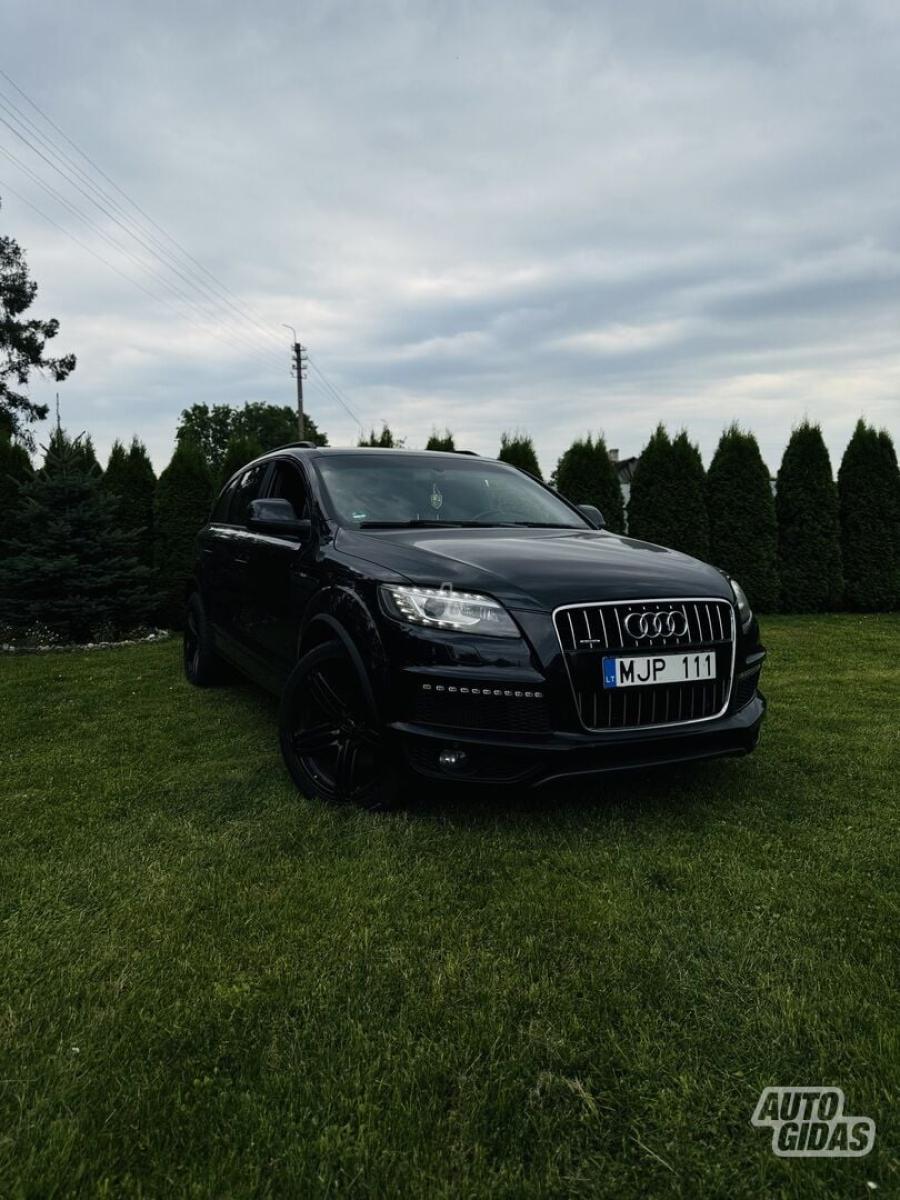 Black Audi Q7 2011 in Vilnius, with an engine capacity of 3.00 L and mileage of 350 thousand km for 10400 €, photo 1 on AUTOMOTO.COM.LV