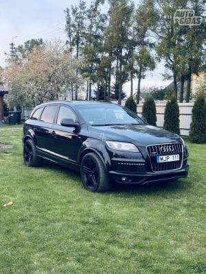 Black Audi Q7 2011 in Vilnius, with an engine capacity of 3.00 L and mileage of 350 thousand km for 10400 €, photo 4 on AUTOMOTO.COM.LV
