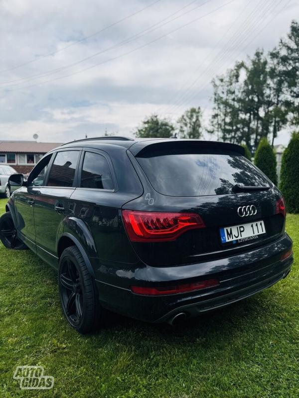 Melns Audi Q7 2011 Viļņa, ar dzinēja tilpumu 3.00 L un nobraukumu 350 tūkst. km par 10400 €, foto 6 vietnē AUTOMOTO.COM.LV