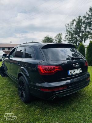 Black Audi Q7 2011 in Vilnius, with an engine capacity of 3.00 L and mileage of 350 thousand km for 10400 €, photo 6 on AUTOMOTO.COM.LV