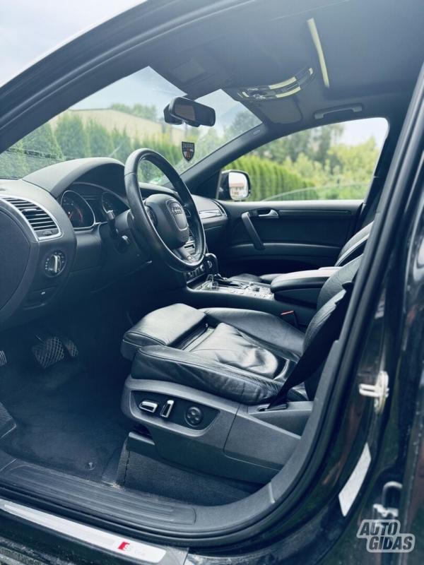 Melns Audi Q7 2011 Viļņa, ar dzinēja tilpumu 3.00 L un nobraukumu 350 tūkst. km par 10400 €, foto 9 vietnē AUTOMOTO.COM.LV