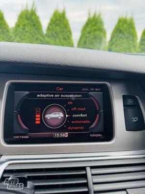 Black Audi Q7 2011 in Vilnius, with an engine capacity of 3.00 L and mileage of 350 thousand km for 10400 €, photo 17 on AUTOMOTO.COM.LV