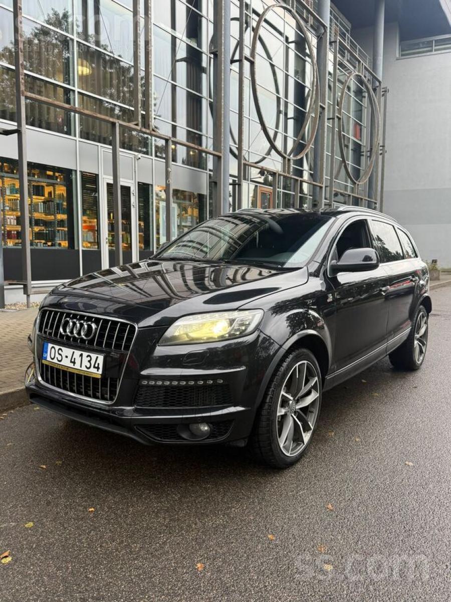 Melns Audi Q7 2011 Rīga, ar dzinēja tilpumu 3.00 L un nobraukumu 0 tūkst. km par 10500 €, foto 1 vietnē AUTOMOTO.COM.LV