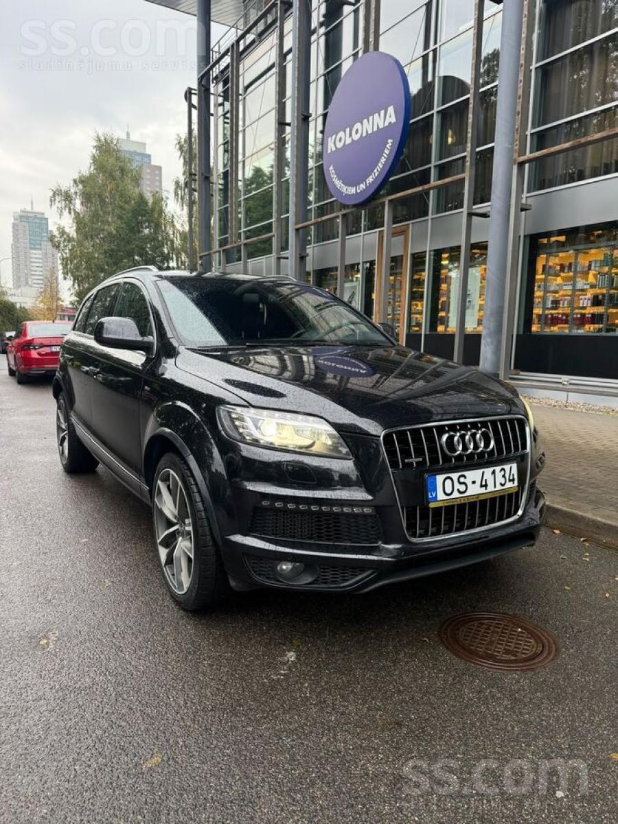 Melns Audi Q7 2011 Rīga, ar dzinēja tilpumu 3.00 L un nobraukumu 0 tūkst. km par 10500 €, foto 3 vietnē AUTOMOTO.COM.LV
