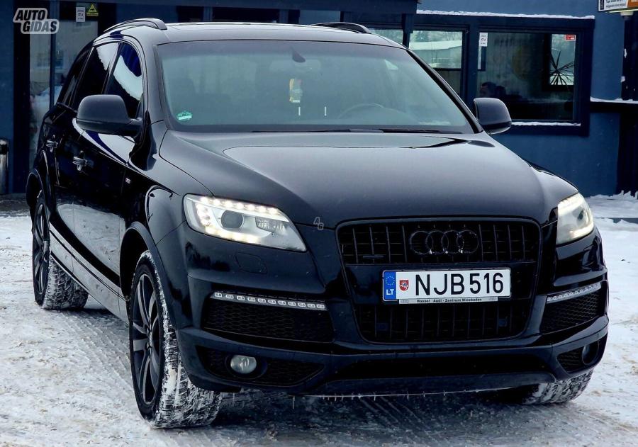 Melns Audi Q7 2012 Kretinga, ar dzinēja tilpumu 3.00 L un nobraukumu 336 tūkst. km par 13699 €, foto 1 vietnē AUTOMOTO.COM.LV