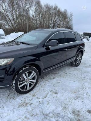 Black Audi Q7 2012 in Klaipeda, with an engine capacity of 3.00 L and mileage of 280 thousand km for 6800 €, photo 8 on AUTOMOTO.COM.LV