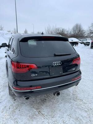 Black Audi Q7 2012 in Klaipeda, with an engine capacity of 3.00 L and mileage of 280 thousand km for 6800 €, photo 17 on AUTOMOTO.COM.LV