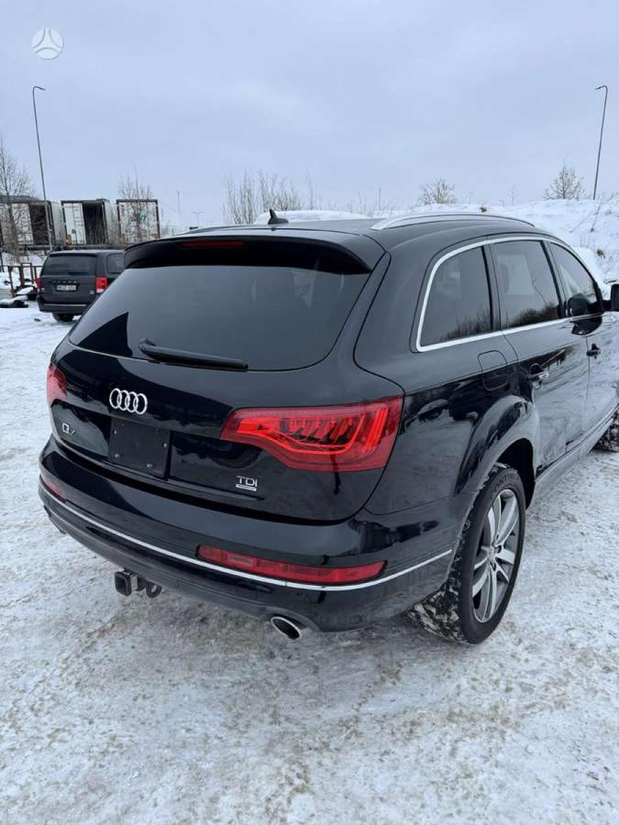 Black Audi Q7 2012 in Klaipeda, with an engine capacity of 3.00 L and mileage of 280 thousand km for 6800 €, photo 19 on AUTOMOTO.COM.LV