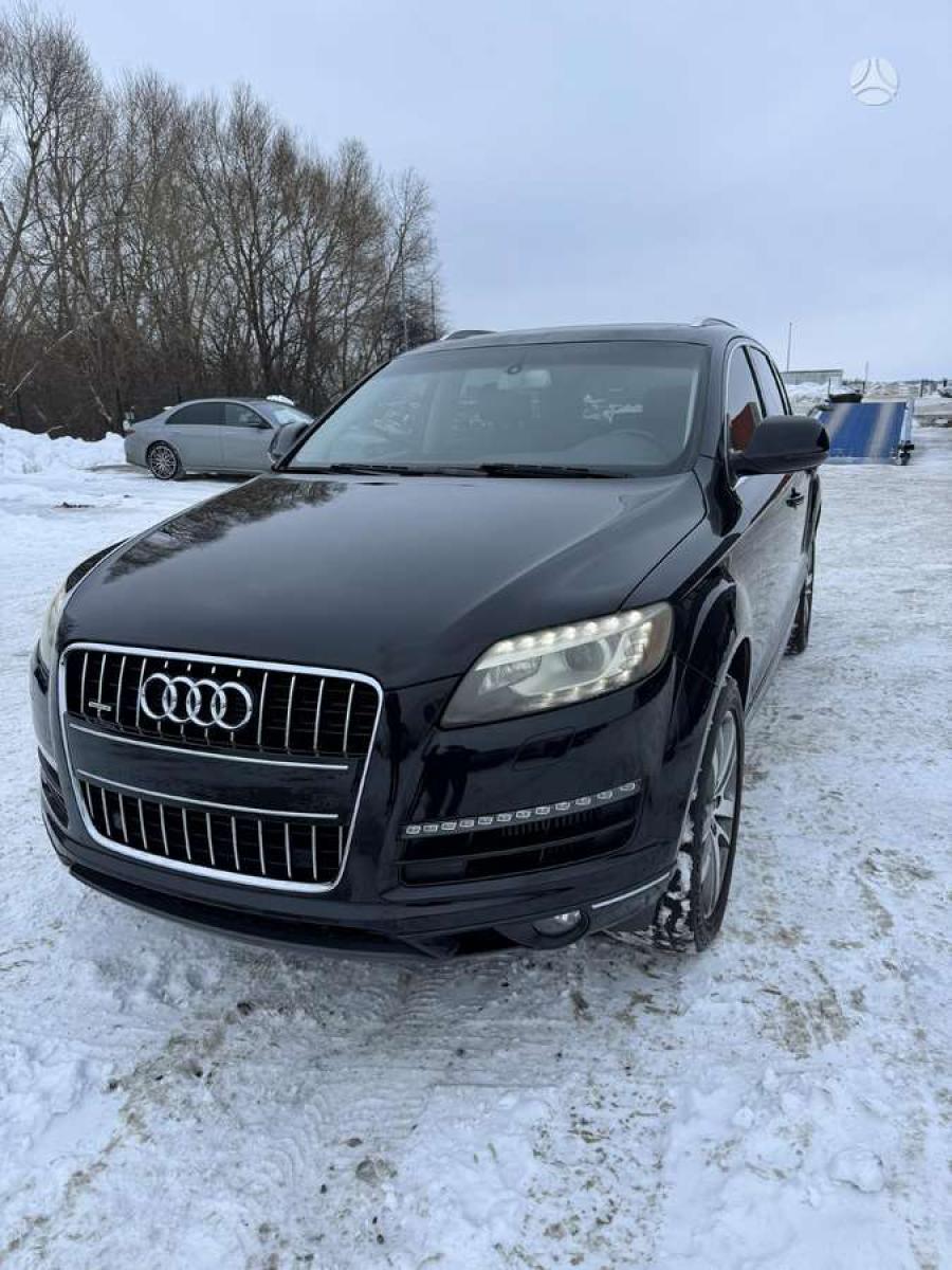 Black Audi Q7 2012 in Klaipeda, with an engine capacity of 3.00 L and mileage of 280 thousand km for 6800 €, photo 22 on AUTOMOTO.COM.LV