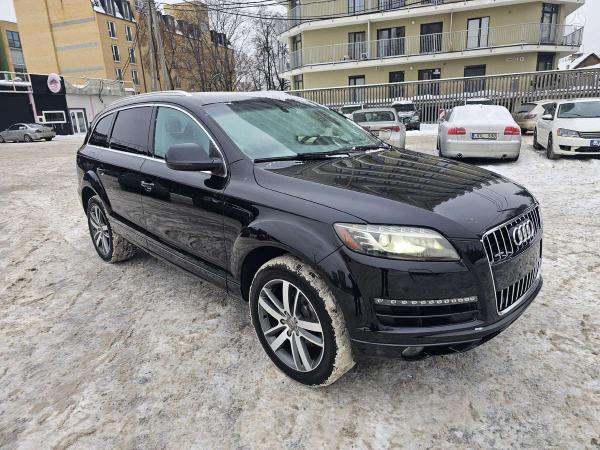 Melns Audi Q7 2012 Viļņa, ar dzinēja tilpumu 3.00 L un nobraukumu 148 tūkst. km par 11250 €, foto 5 vietnē AUTOMOTO.COM.LV