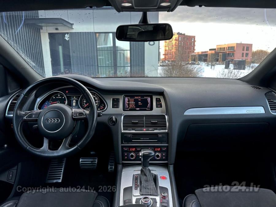 Melns Audi Q7 2012 Tartu, ar dzinēja tilpumu 3.00 L un nobraukumu 209 tūkst. km par 12999 €, foto 7 vietnē AUTOMOTO.COM.LV
