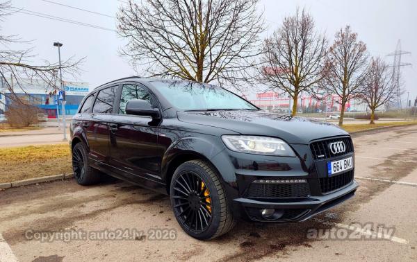 Melns Audi Q7 2012 Tallina, ar dzinēja tilpumu 3.00 L un nobraukumu 340 tūkst. km par 10500 €, foto 1 vietnē AUTOMOTO.COM.LV