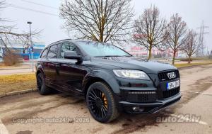 Black Audi Q7 2012 in Tallinn, with an engine capacity of 3.00 L and mileage of 340 thousand km for 10500 €, photo  on AUTOMOTO.COM.LV