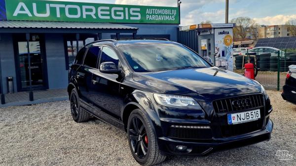 Black Audi Q7 2012 in Kretinga, with an engine capacity of 3.00 L and mileage of 337 thousand km for 9499 €, photo 1 on AUTOMOTO.COM.LV