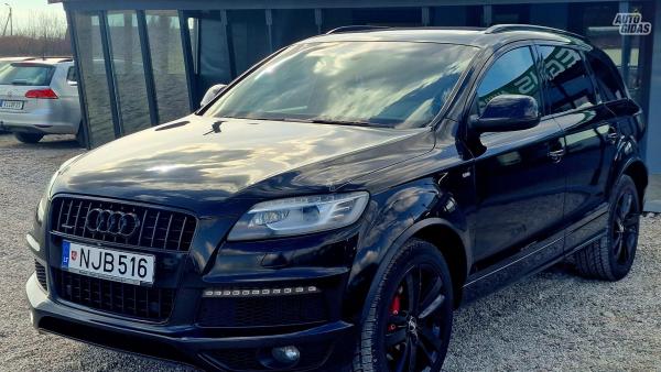Black Audi Q7 2012 in Kretinga, with an engine capacity of 3.00 L and mileage of 337 thousand km for 9499 €, photo 3 on AUTOMOTO.COM.LV