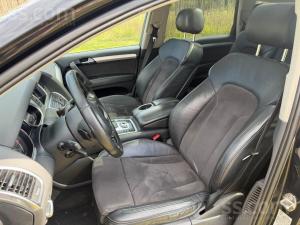 Black Audi Q7 2012 in Riga, with an engine capacity of 3.00 L and mileage of 276 thousand km for 10999 €, photo 10 on AUTOMOTO.COM.LV