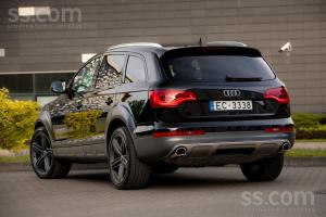 Black Audi Q7 2012 in Jelgava, with an engine capacity of 3.00 L and mileage of 217 thousand km for 14999 €, photo 9 on AUTOMOTO.COM.LV