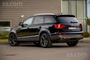 Black Audi Q7 2012 in Jelgava, with an engine capacity of 3.00 L and mileage of 217 thousand km for 14999 €, photo 10 on AUTOMOTO.COM.LV
