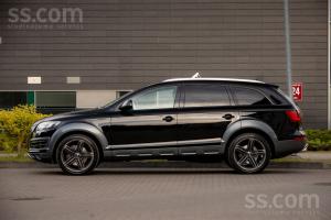 Black Audi Q7 2012 in Jelgava, with an engine capacity of 3.00 L and mileage of 217 thousand km for 14999 €, photo 11 on AUTOMOTO.COM.LV