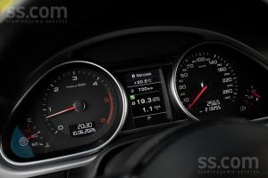 Black Audi Q7 2012 in Jelgava, with an engine capacity of 3.00 L and mileage of 217 thousand km for 14999 €, photo 26 on AUTOMOTO.COM.LV