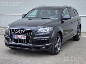 Melns Audi Q7 2012 Rīga, ar dzinēja tilpumu 3.00 L un nobraukumu 168 tūkst. km par 15500 €, foto 4 vietnē AUTOMOTO.COM.LV